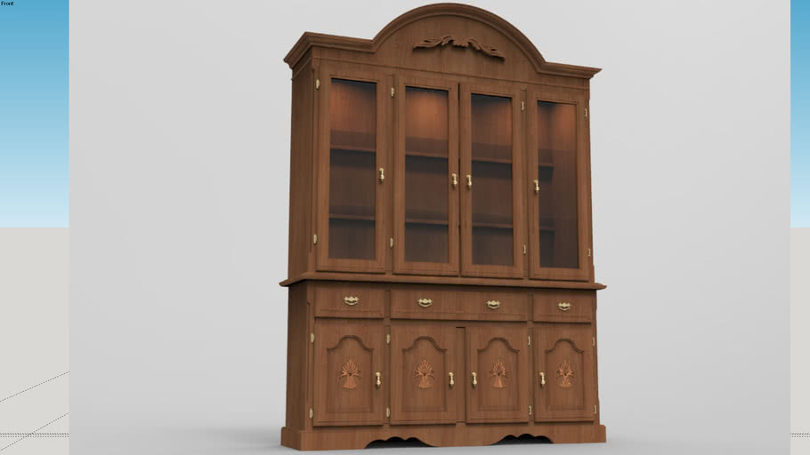 Showcase / Cupboard / Display Unit / Shelf | 3D Warehouse