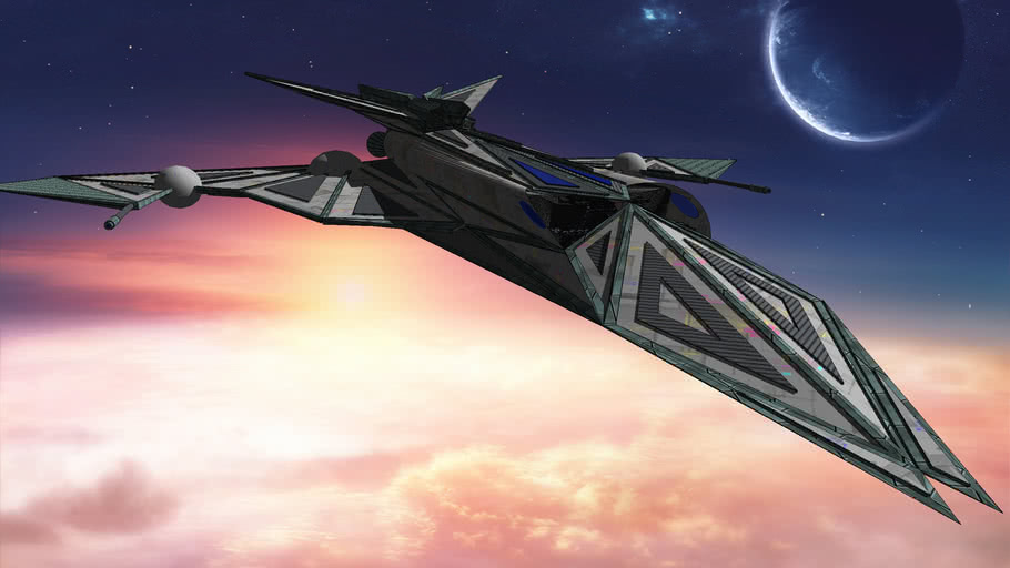 SCI-FI MILTARY FIGHTER CRAFT | 3D Warehouse