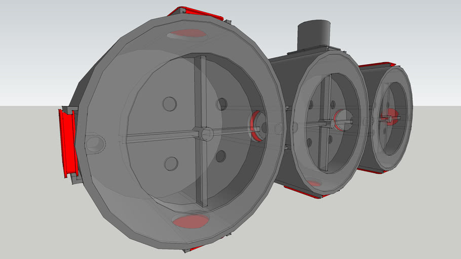 Electrics - Connected junction boxes | 3D Warehouse