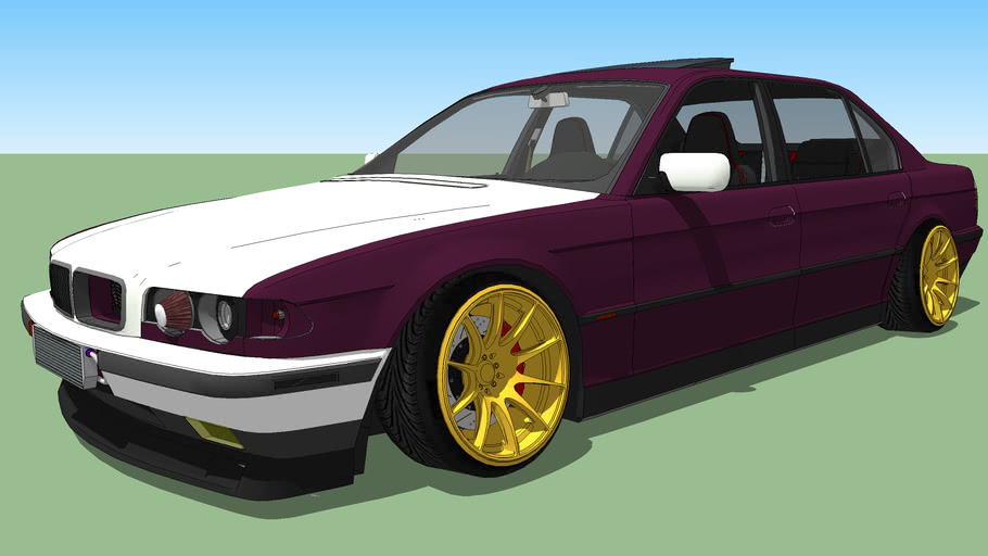 BMW 750 e38 | 3D Warehouse