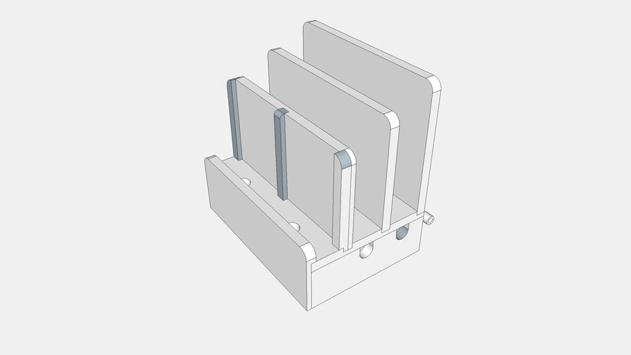 Tablet Cell Phone Charging Station | 3D Warehouse
