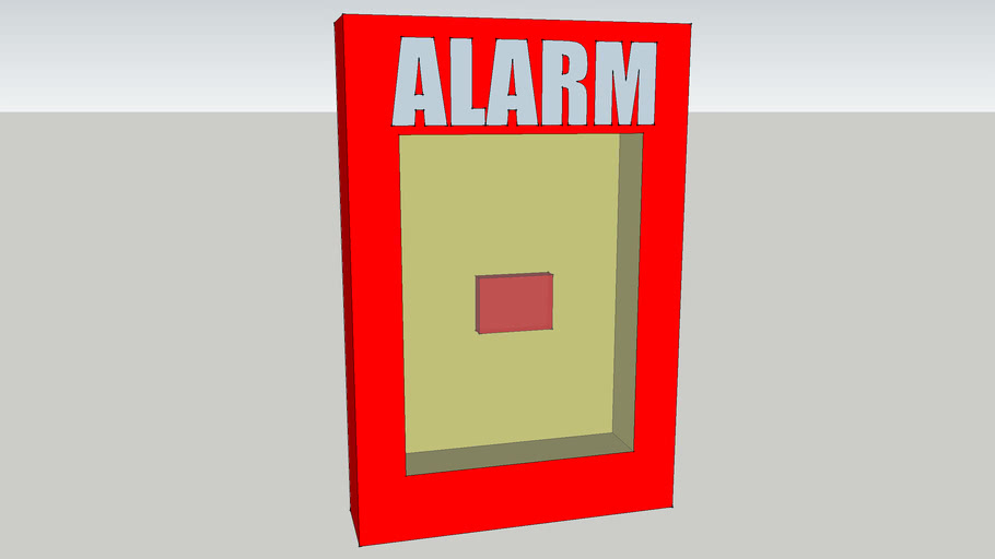 Alarm box | 3D Warehouse