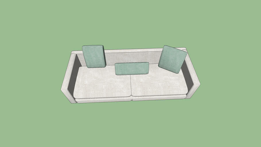 SOFA CINZA | 3D Warehouse