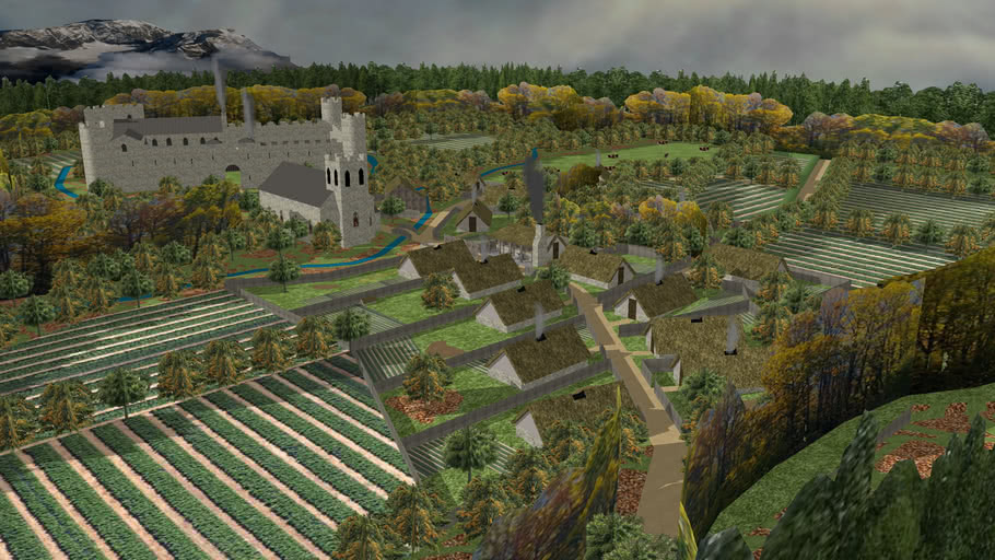 Medieval Manor | 3D Warehouse