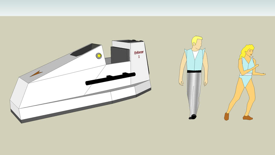 Enforcer from 'Space Mutiny' | 3D Warehouse