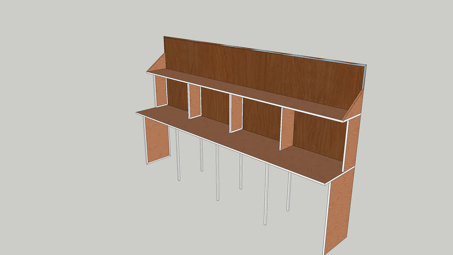 PisoNet Table x4 | 3D Warehouse