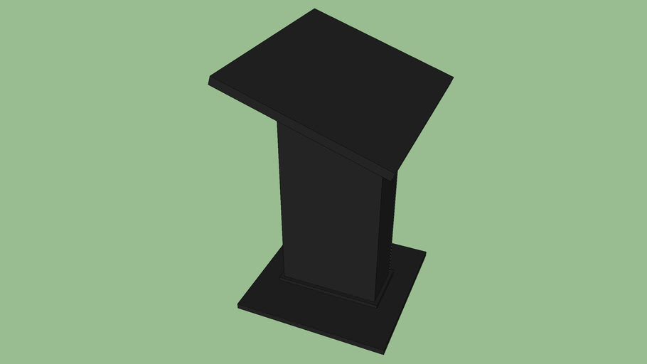 Podium by Tunpong | 3D Warehouse