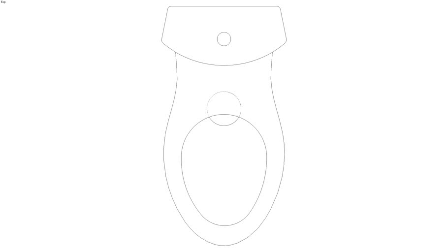 2d_toilet_01 | 3D Warehouse