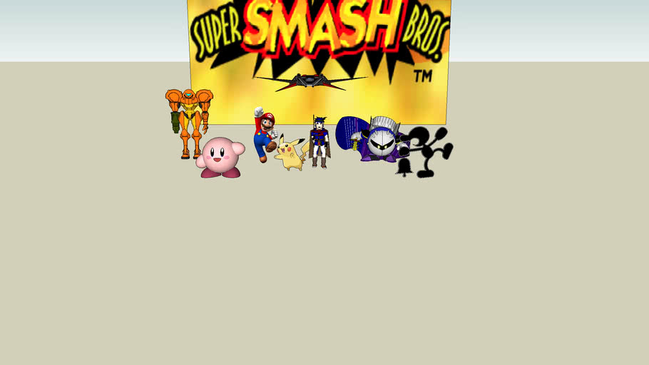 Super Smash Bros. Brawl | 3D Warehouse