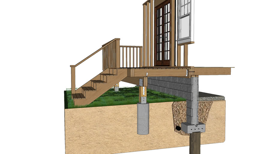 Deck Section | 3D Warehouse