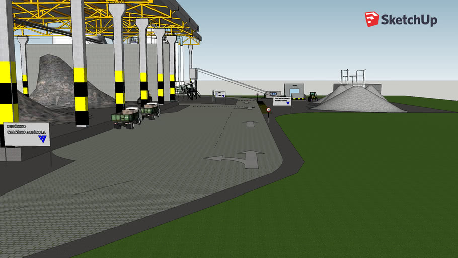 Production Plant | 3D Warehouse