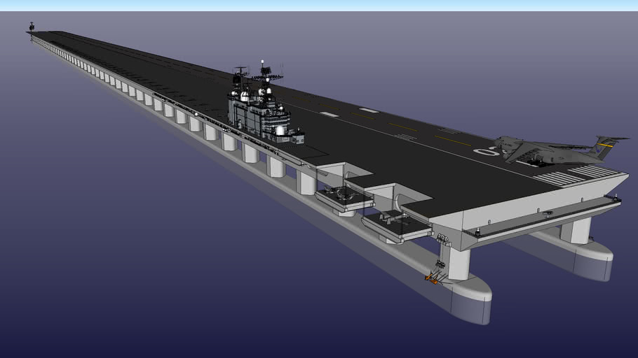 Mobile offshore base | 3D Warehouse