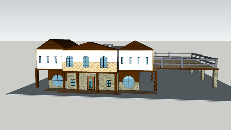 2 floor house | 3D Warehouse