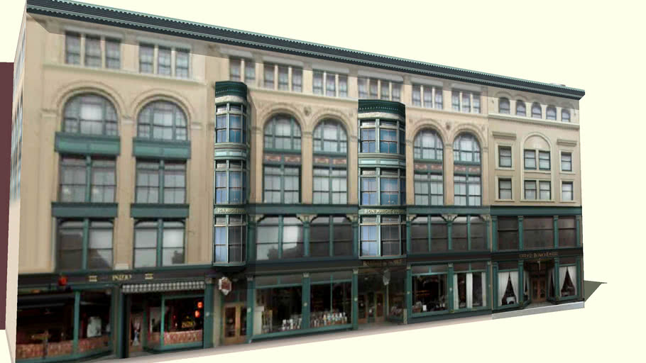 Bon Marché Building | 3D Warehouse