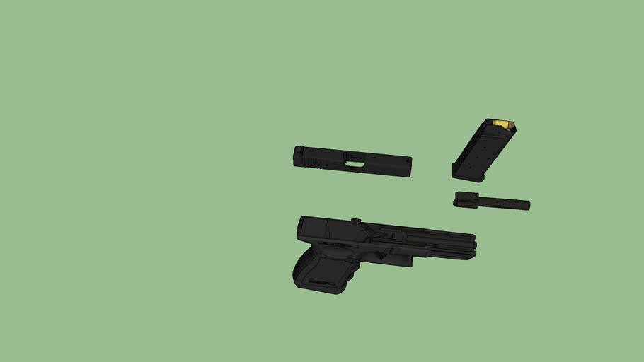 glock parts | 3D Warehouse
