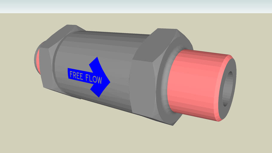 Check Valves - Inline | 3D Warehouse