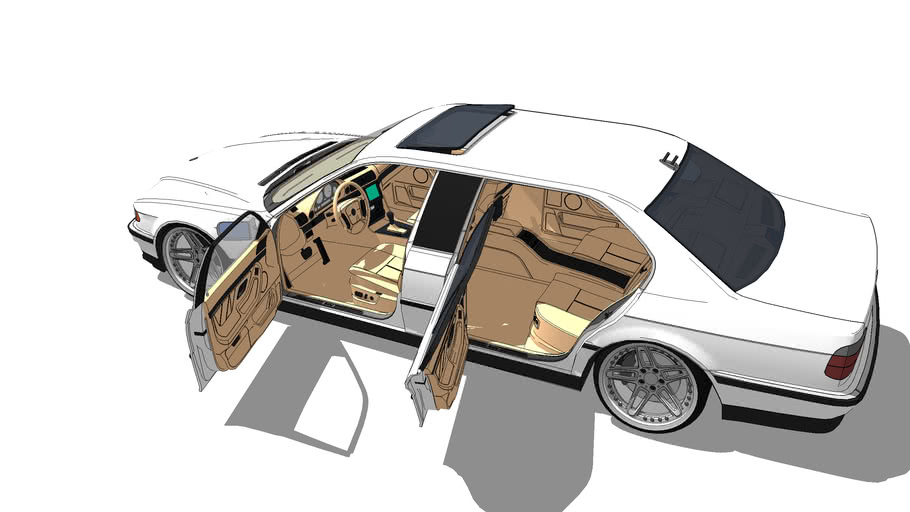 BMW L7 E38 | 3D Warehouse