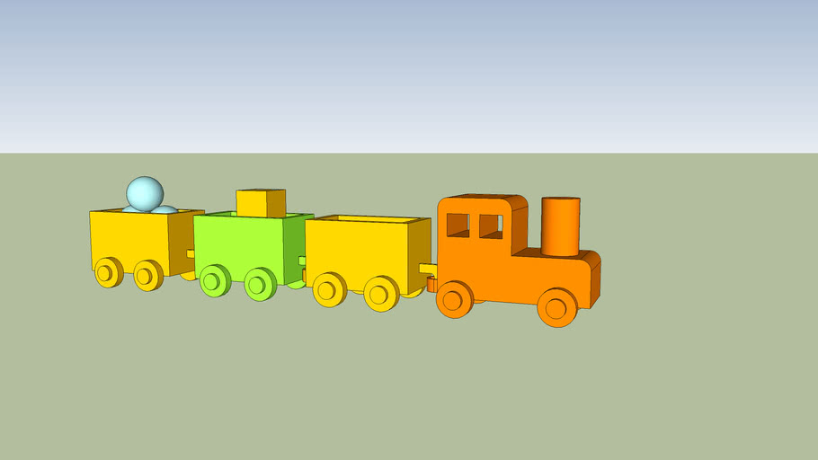 A Train | 3D Warehouse