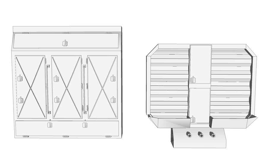 Headache Rack Set | 3D Warehouse