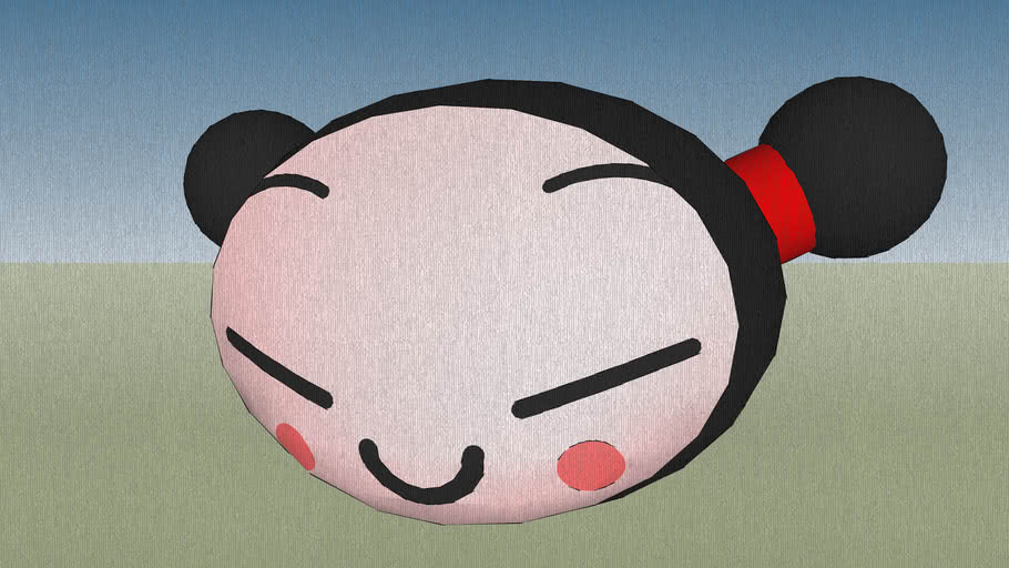 Pucca Head | 3D Warehouse
