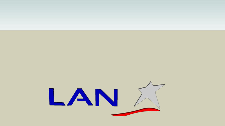 LAN AIRLINES LOGO | 3D Warehouse