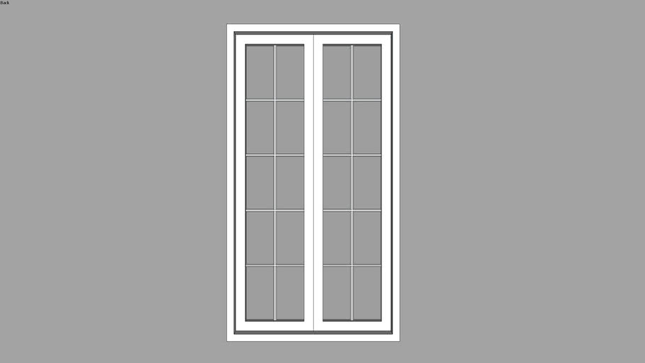 CASEMENT Window For Living Spaces - 3' x 5'6' ] | 3D Warehouse