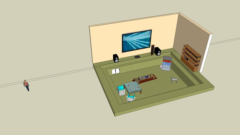 Media Room | 3D Warehouse