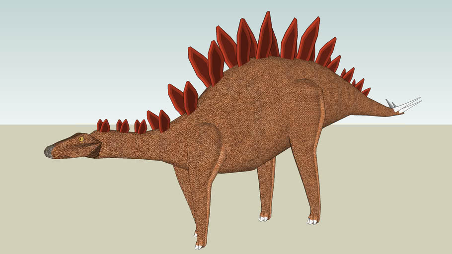 Tuojiangosaurus multispinus | 3D Warehouse