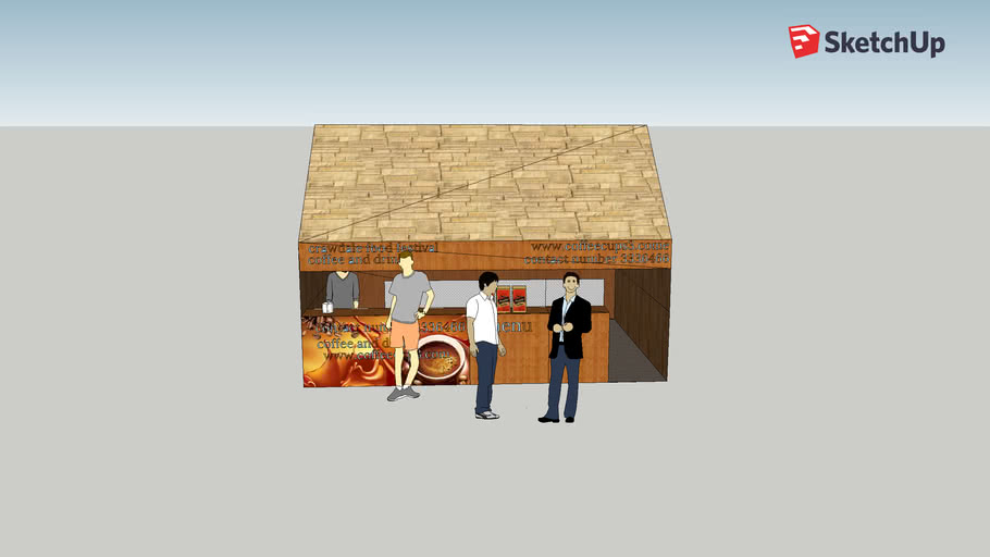 market stall | 3D Warehouse