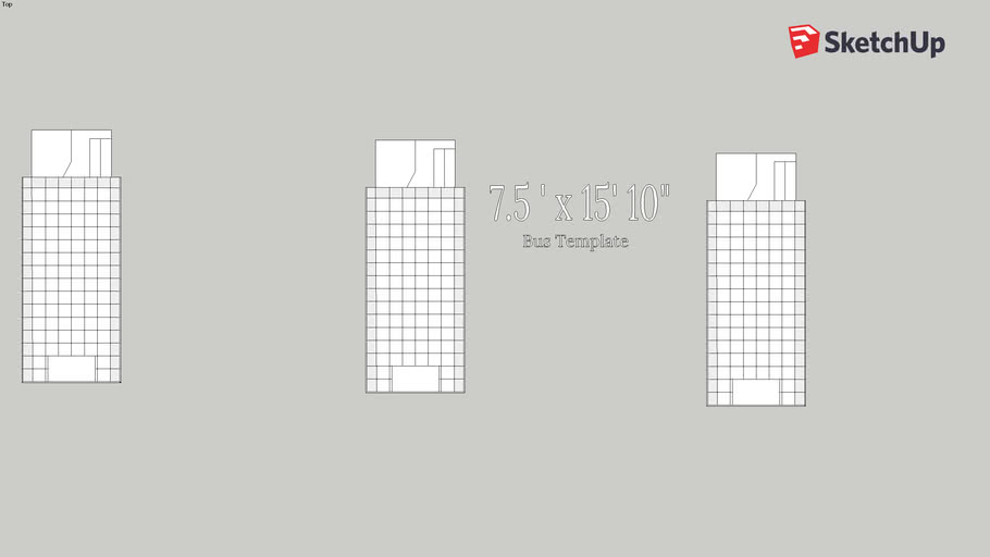 Free Bus Template | 3D Warehouse