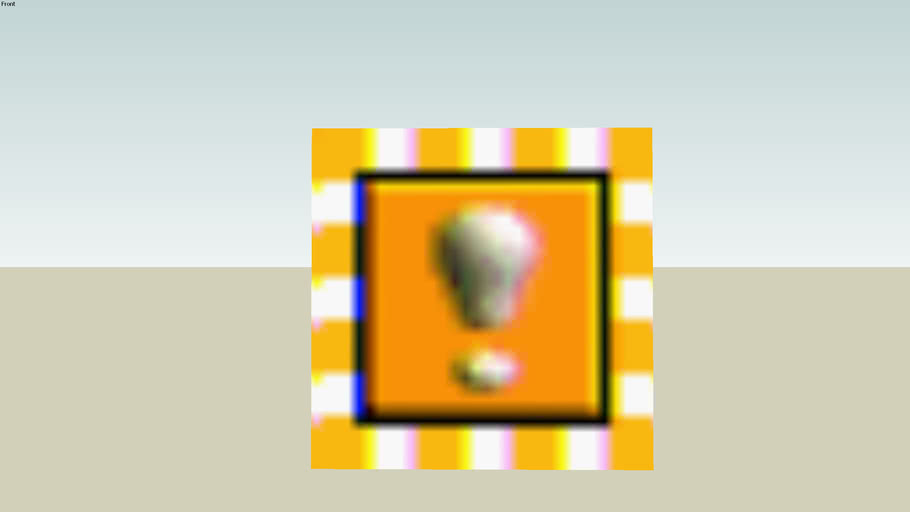 Yellow Crate (SM64) | 3D Warehouse