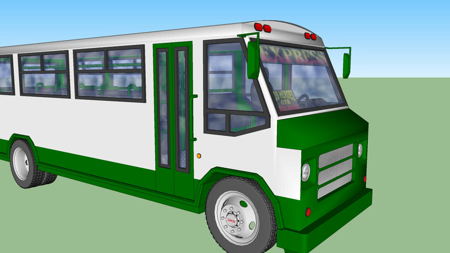 Clásico Microbús de Ciudad de México 2 | 3D Warehouse