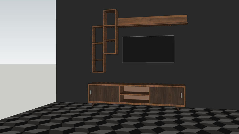 TV stand | 3D Warehouse