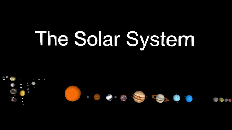 Solar System | 3D Warehouse