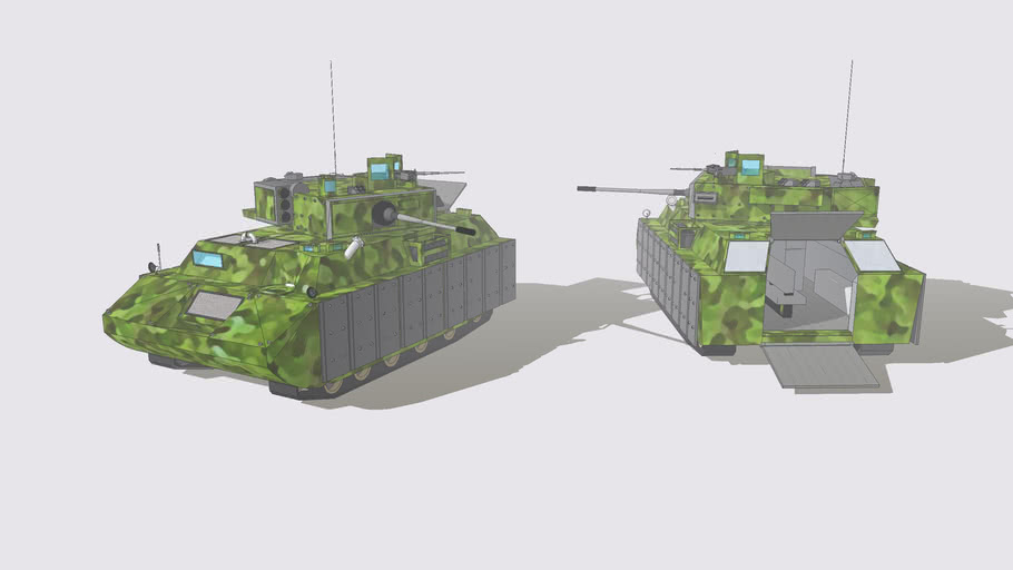 IFV: Two Infantry Fighting Vechicle. | 3D Warehouse