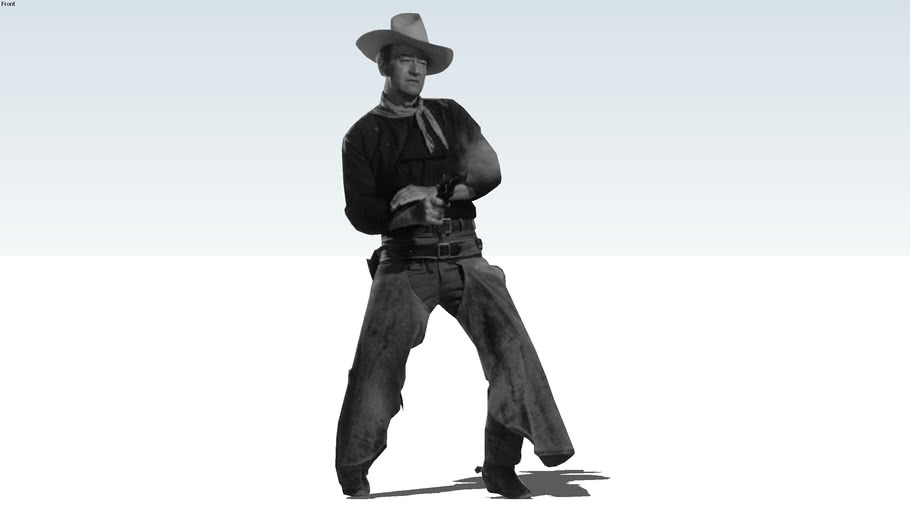 2D - John Wayne | 3D Warehouse