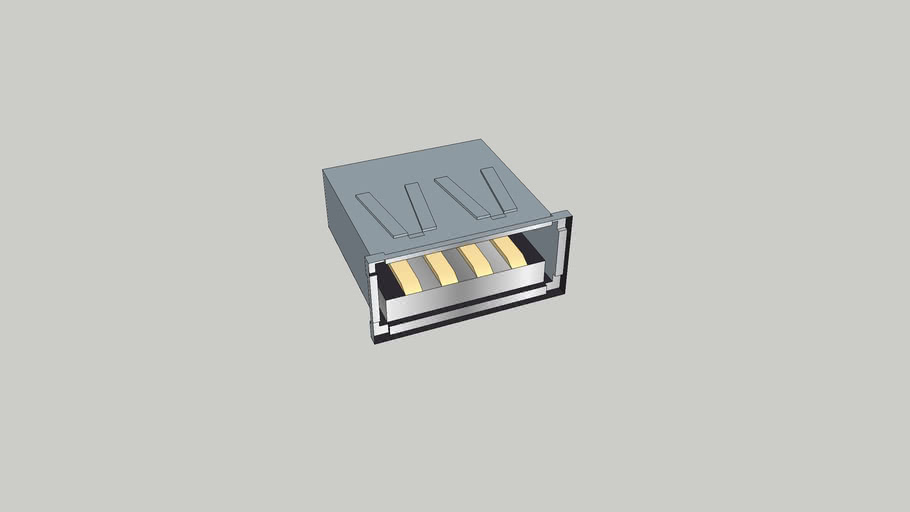 USB Socket | 3D Warehouse