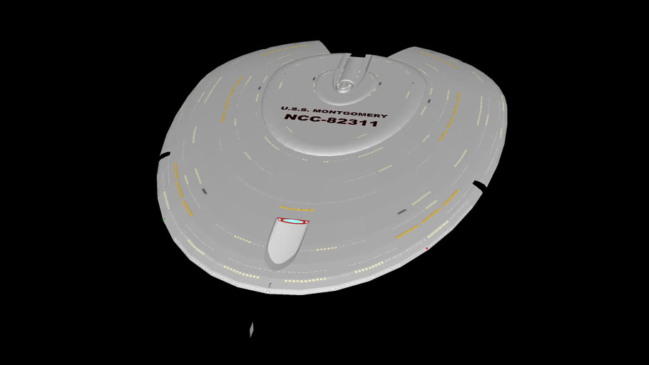 U.S.S. Montgomery NCC-82311 (1 of 2) | 3D Warehouse