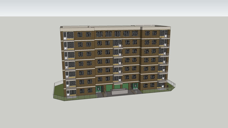 Block of Flats | 3D Warehouse