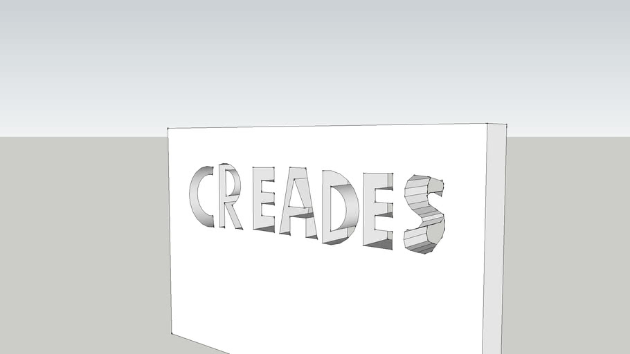 Creades Wall | 3D Warehouse