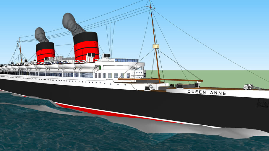 RMS Queen Anne | 3D Warehouse