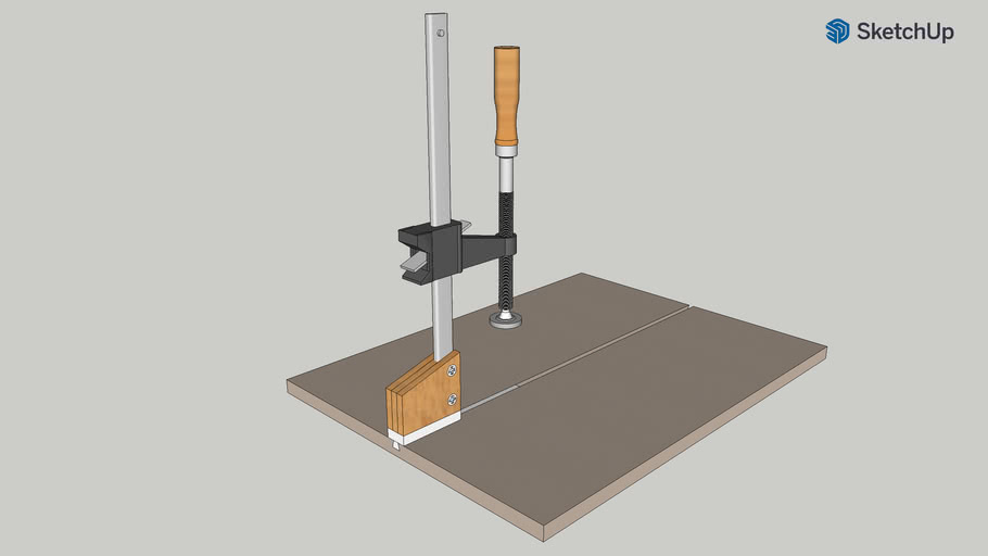 DIY MicroJig Matchfit Clamp | 3D Warehouse
