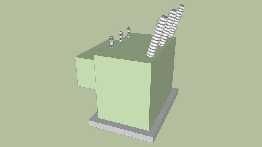 Substation Transformer | 3D Warehouse