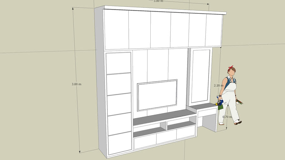 backdrop tv | 3D Warehouse