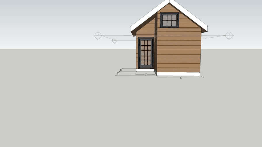 Modular ski hut - 'Shot 8' | 3D Warehouse