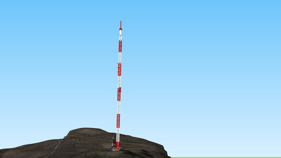 KQMT Radio Tower | 3D Warehouse