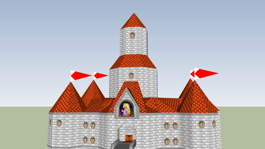 Castillo peach (mejorado) | 3D Warehouse