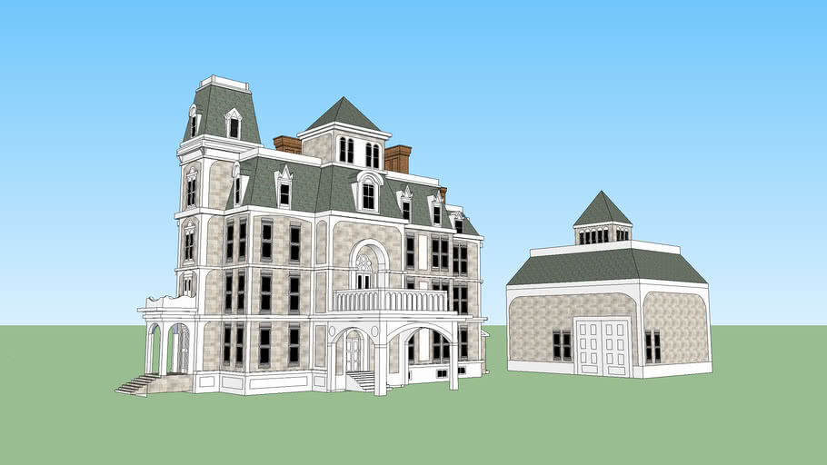 three story victorian house | 3D Warehouse