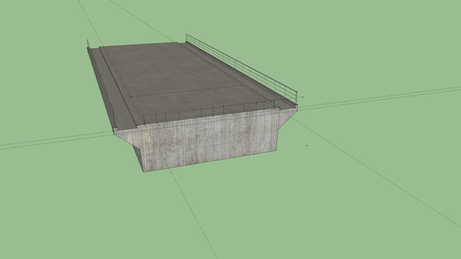 Concrete Bridge Domestic 1 | 3D Warehouse