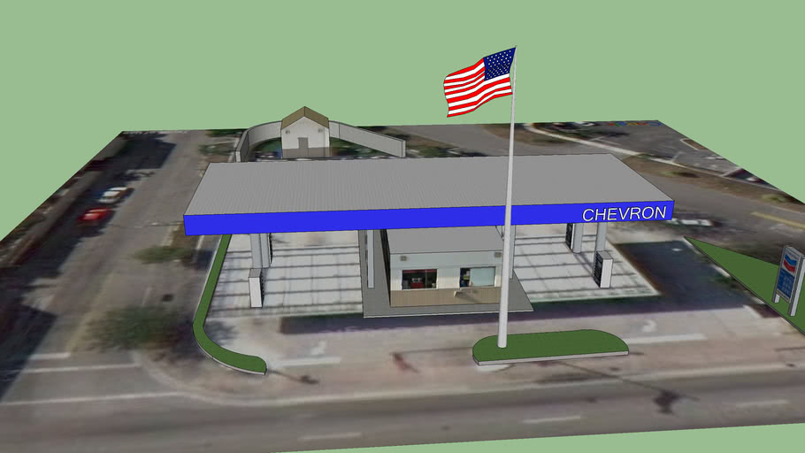 Gas Station | 3D Warehouse